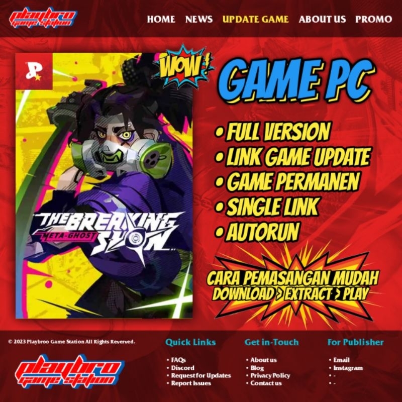Jual Meta-Ghost The Breaking Show - Game PC/Laptop (Download to Play ...