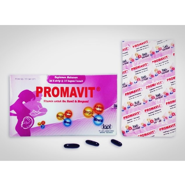 Jual Promavit 60 Kapsul / 30 Kapsul - Vitamin Ibu Hamil & Menyusui ...