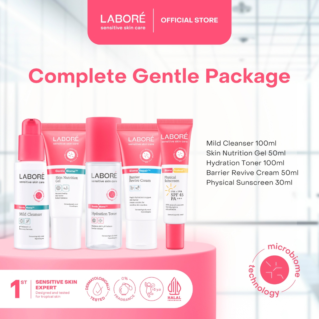 Jual LABORE SENSITIVE SKIN CARE SERIES | Shopee Indonesia