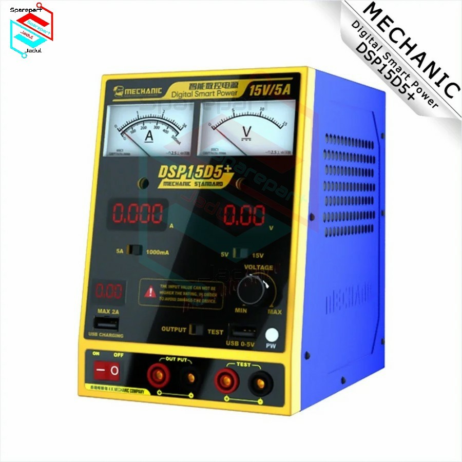 Jual Power Supply MECHANIC DSP15D5+ PSU Digital Analog 15V 5A | Shopee Indonesia