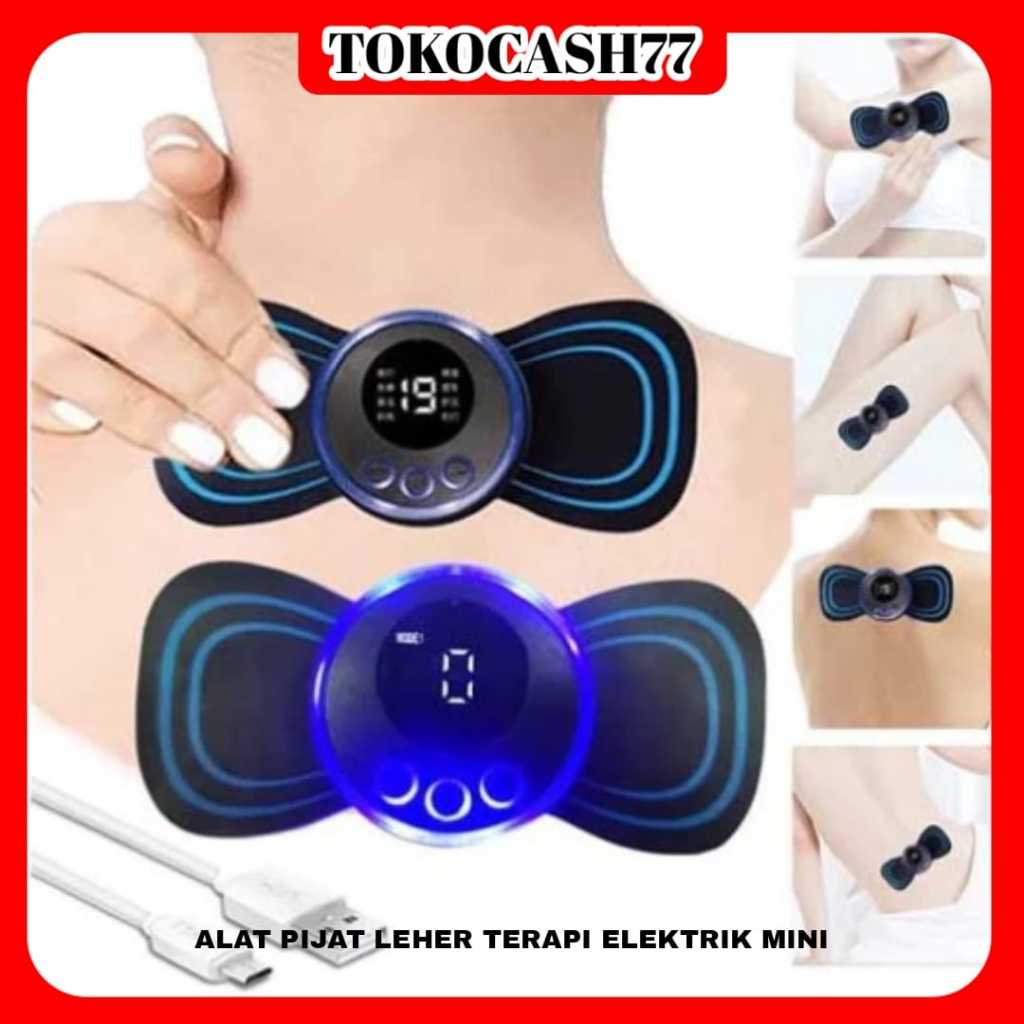 Jual ALAT PIJAT LEHER TERAPI ELEKTRIK MINI RECHARGING MULTIFUNGSI / EMS ...