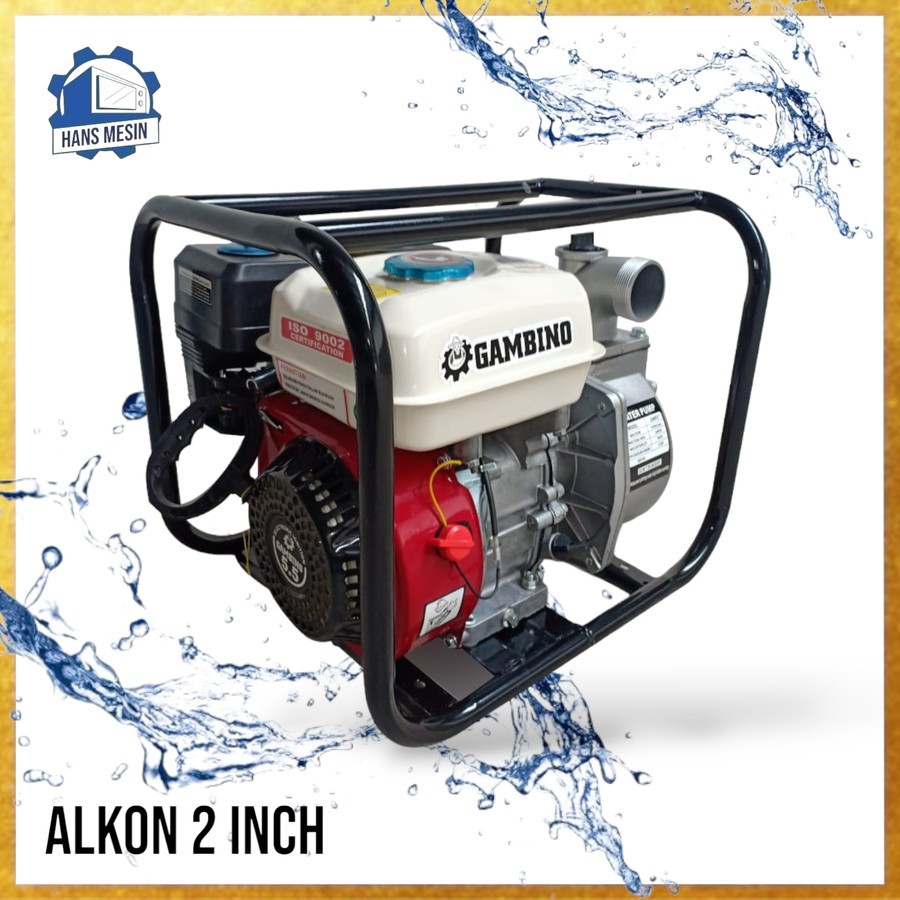 Jual Mesin pompa air sawah irigasi pompa alkon 2 inch Gambino | Shopee Indonesia