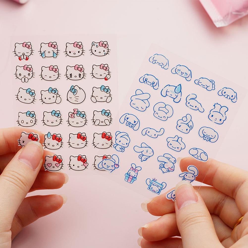 Jual 24pcs Cartoon Cute Acne Patches Hydrocolloid Beauty Sticker ...