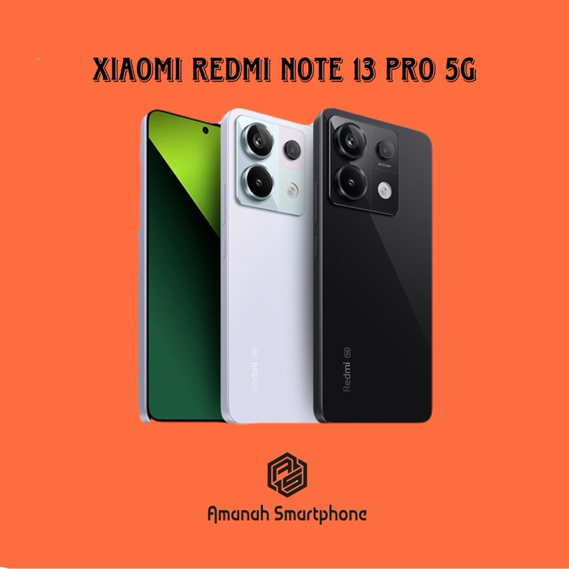 Jual Official Xiaomi Redmi Note 13 Pro 5G (8GB/256GB) | (12GB/512GB) | Snapdragon 7s Gen 2 ...