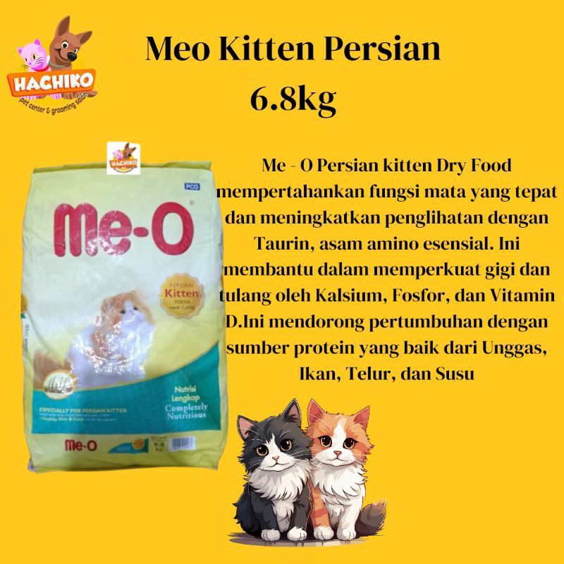 Jual MeO Kitten Persian 6,8Kg / Meo Kitten Persian 6.8kg / Meo Dry Food ...