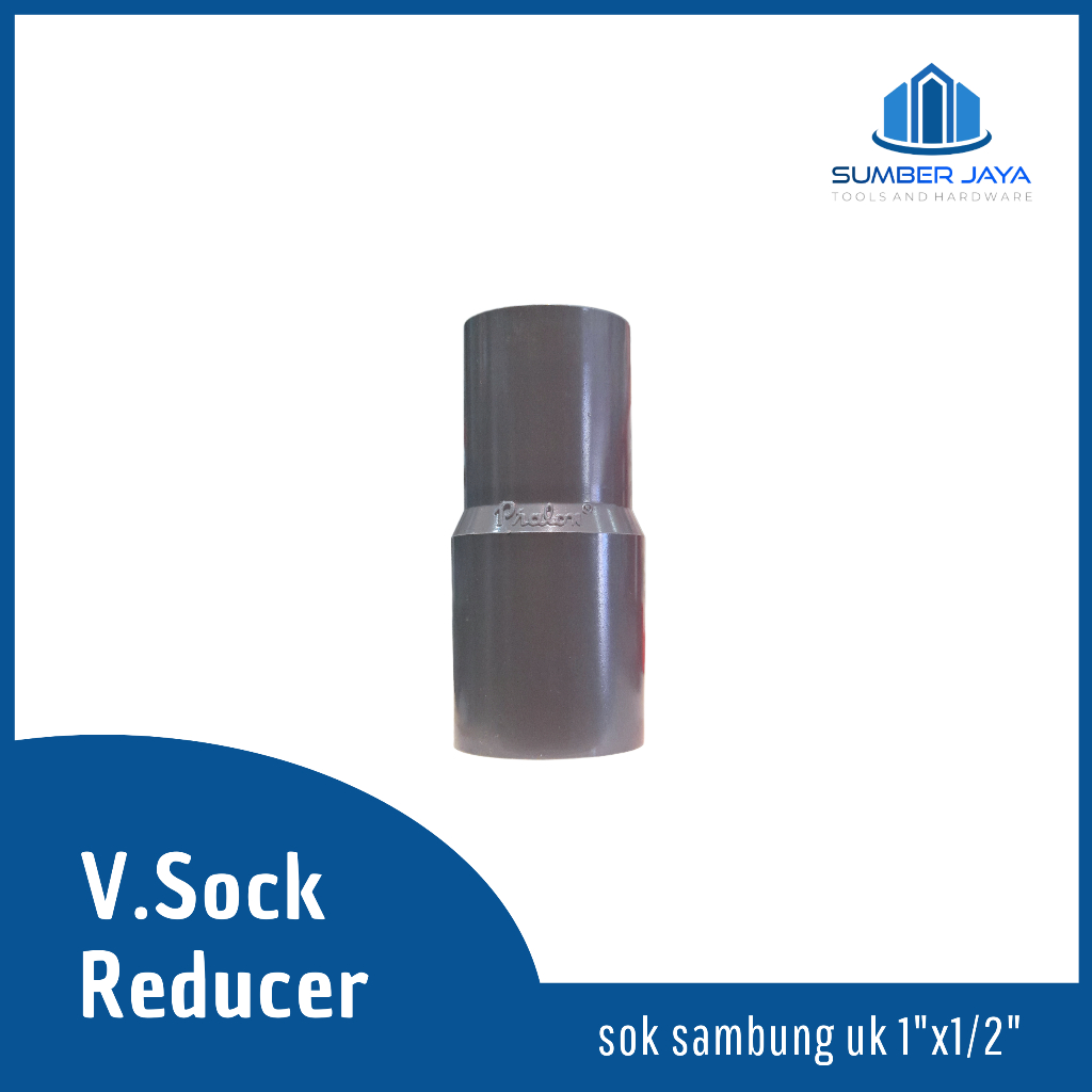 Jual Reducer Pvc 1" x 1/2" / Reducing Socket | Shopee Indonesia