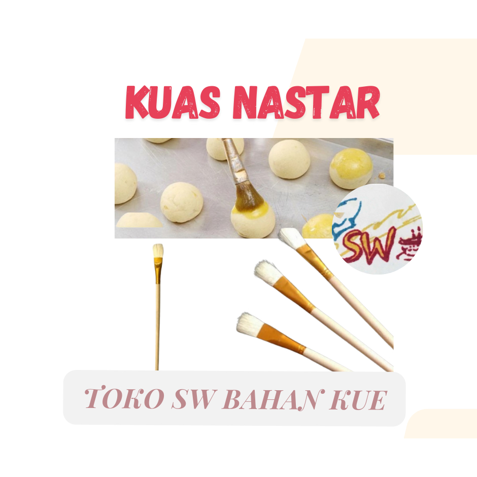 Jual KUAS KAYU PANJANG / KUAS NASTAR | Shopee Indonesia
