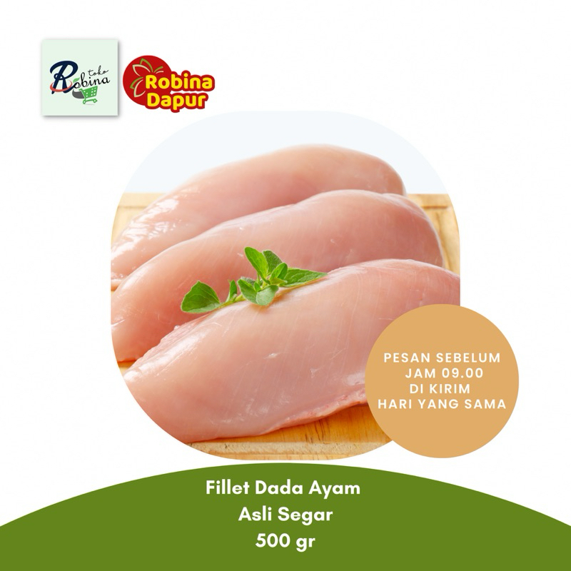 Jual Fillet Dada Daging Ayam 500 gr | Shopee Indonesia