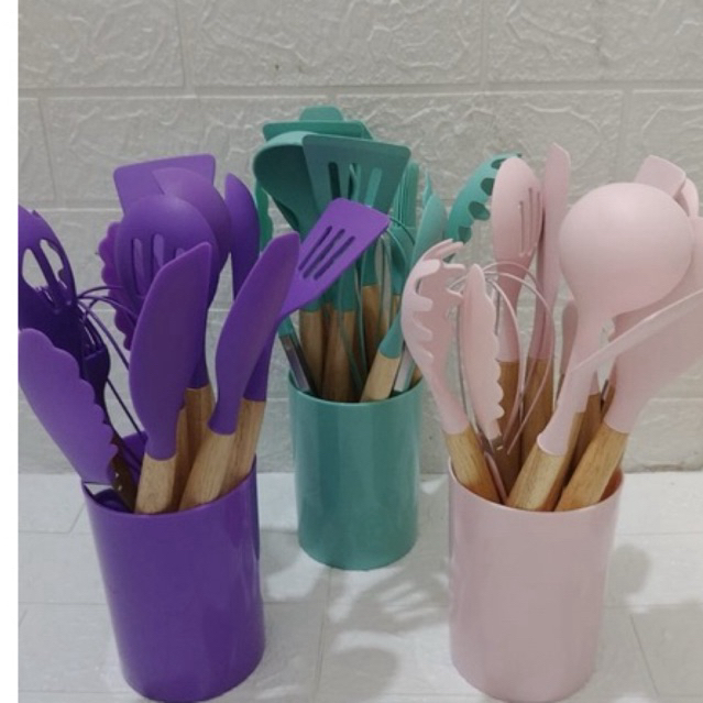 Jual spatula set premium/alat masak/sutil/spatula | Shopee Indonesia