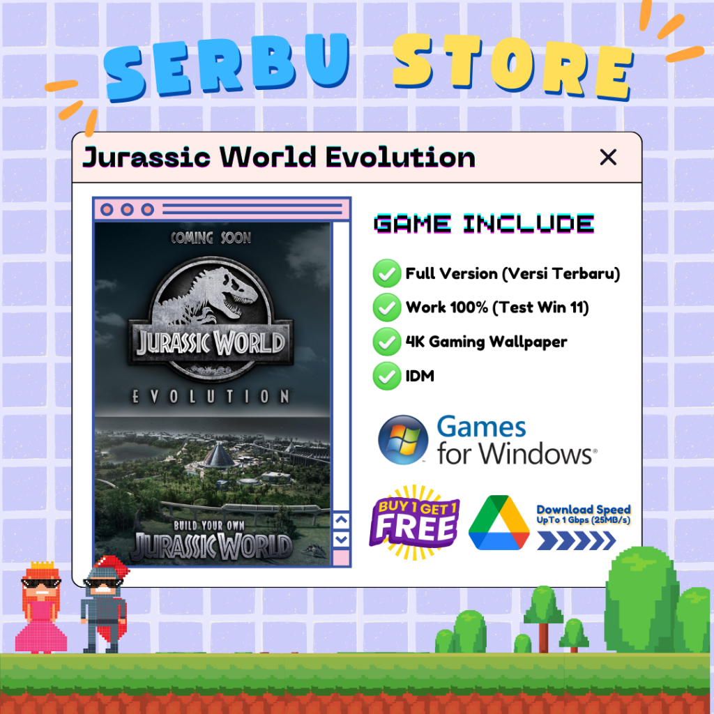 Jual Jurassic World Evolution - Game PC Premium | Shopee Indonesia