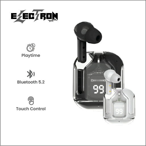 Jual Electron Earphone Bluetooth Ultrapod Max True Wireless | Shopee ...