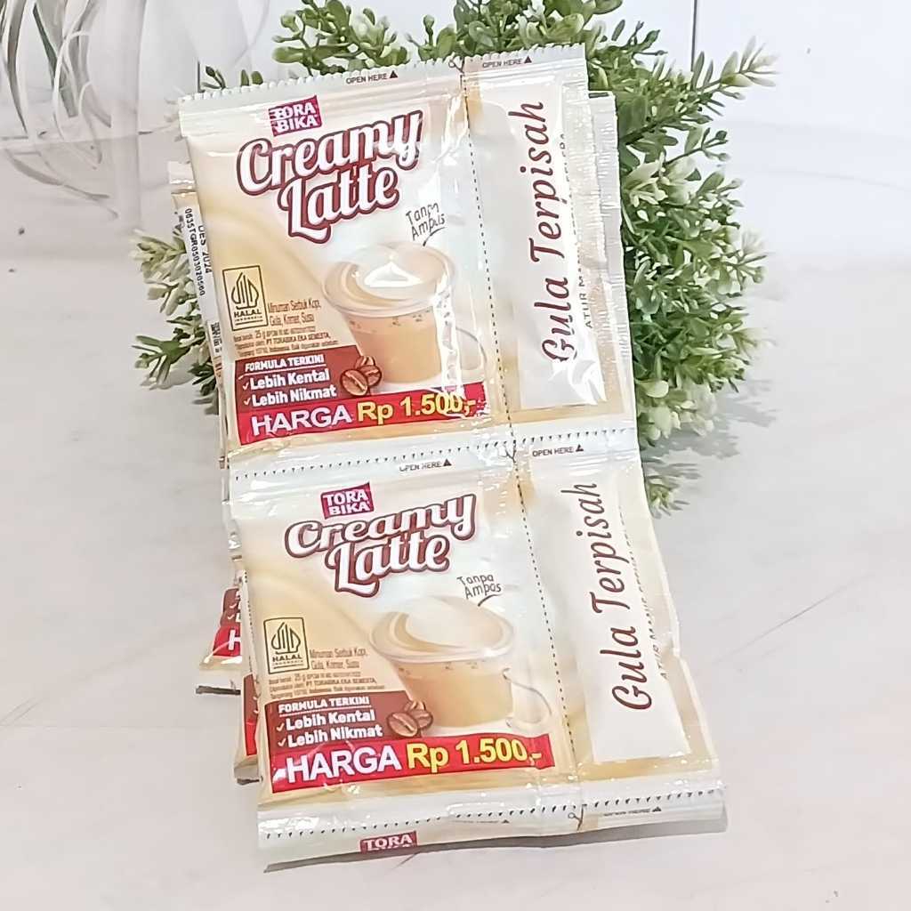 Jual Torabika Creamy Latte Renceng 25gr x 10 Sachet | Shopee Indonesia