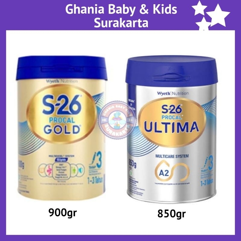 Jual S26 Procal Ultima Tahap 3 900gr dan Procal Gold Tahap 3 850gr ...