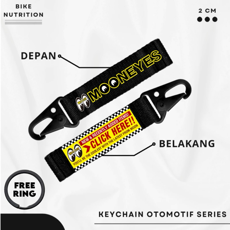 Jual GANTUNGAN KUNCI MOONEYES KEYCHAIN MOONEYES KEY CHAIN MOONEYES ...