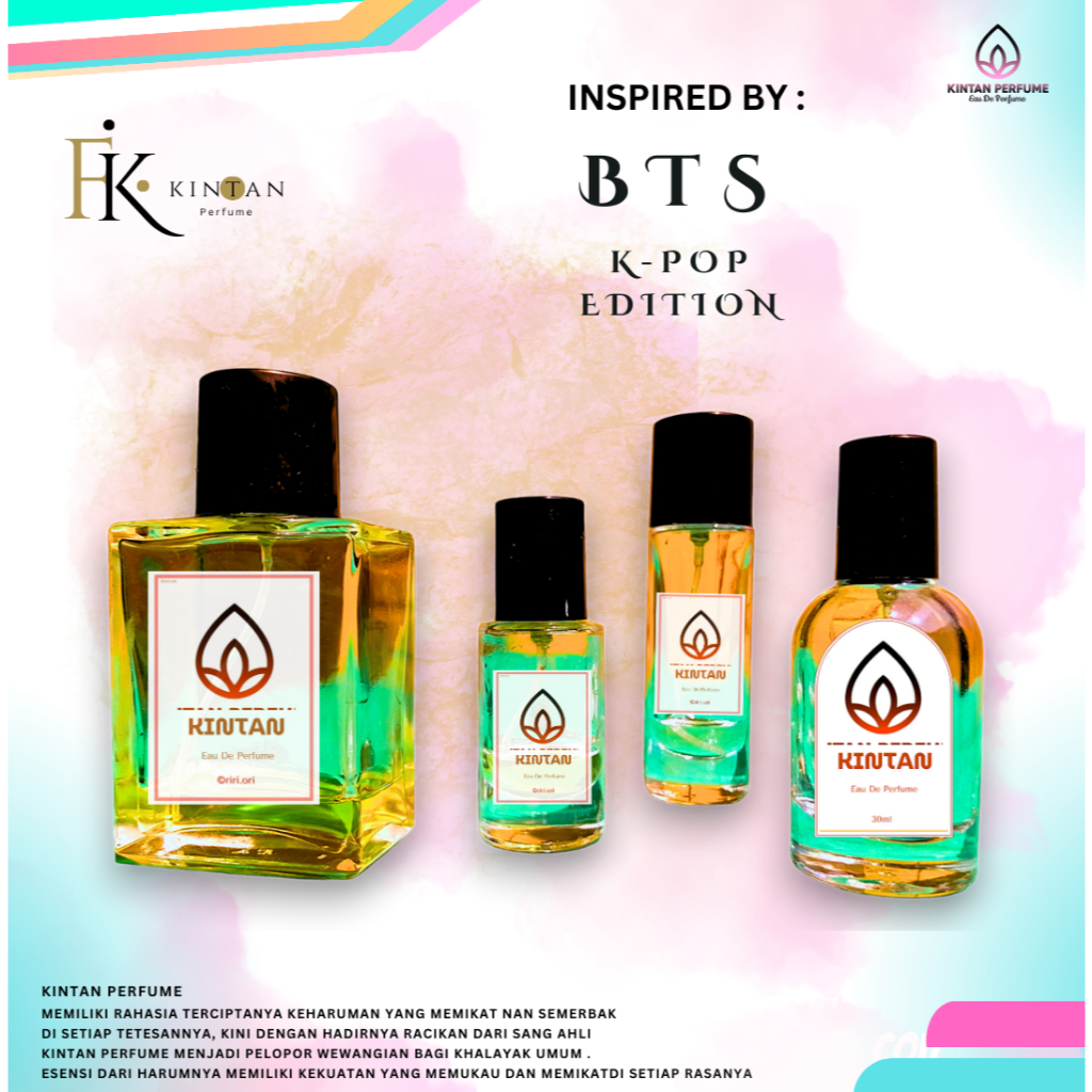 Jual Parfum Bts K-Pop Fragrance Inspired by Kintan Perfumery Aromatic ...