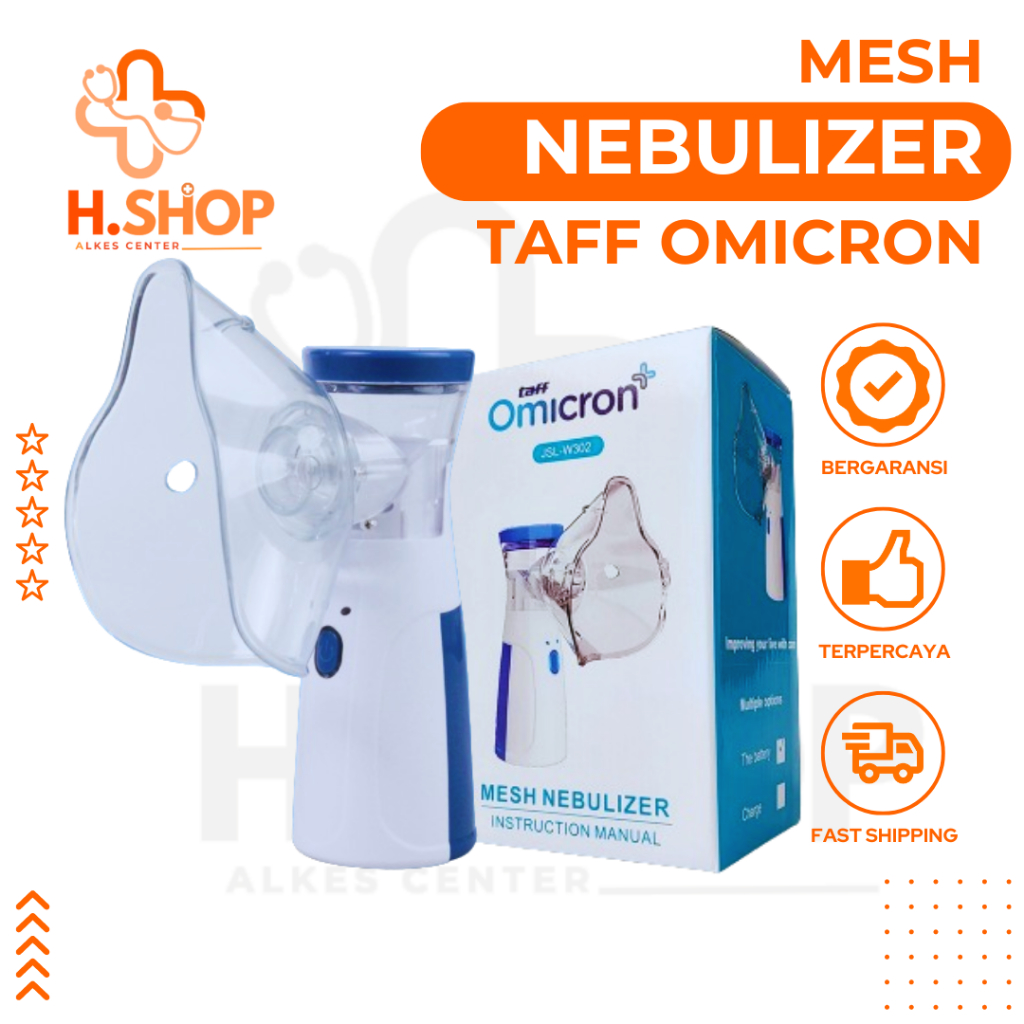 Jual Nebulizer Alat Uap Bantu Pernafasan Asma Inhalasi / Alat Terapi Pernafasan Asma Ultrasonic ...