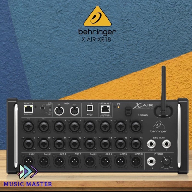 Jual BEHRINGER XR18 / XR 18 DIGITAL MIXER WITH WIFI | Shopee Indonesia
