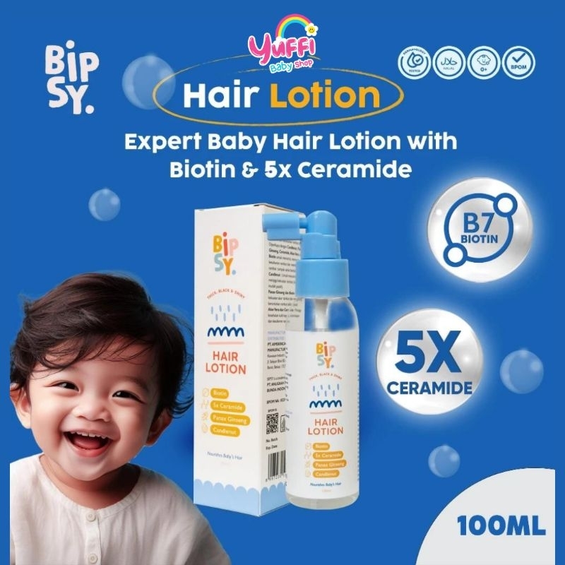 Jual BIPSY Hair Lotion Anak 100ml - Melebatkan Rambut Anak | Shopee ...
