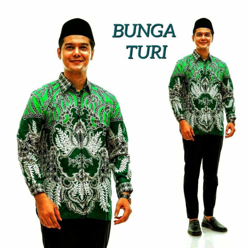 Jual BSWART Ansor Seragam NU Satu Abad Baju Batik NU Milenium Batik ...