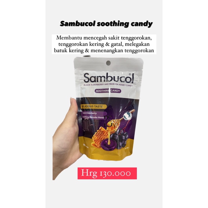 Jual sambucol soothing candy (PO PENANG) | Shopee Indonesia