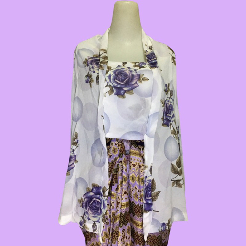Jual Kebaya Khaima 9/10 KEBAYA KUTUBARU KEBAYA KARTINI KEBAYA VINTAGE ...