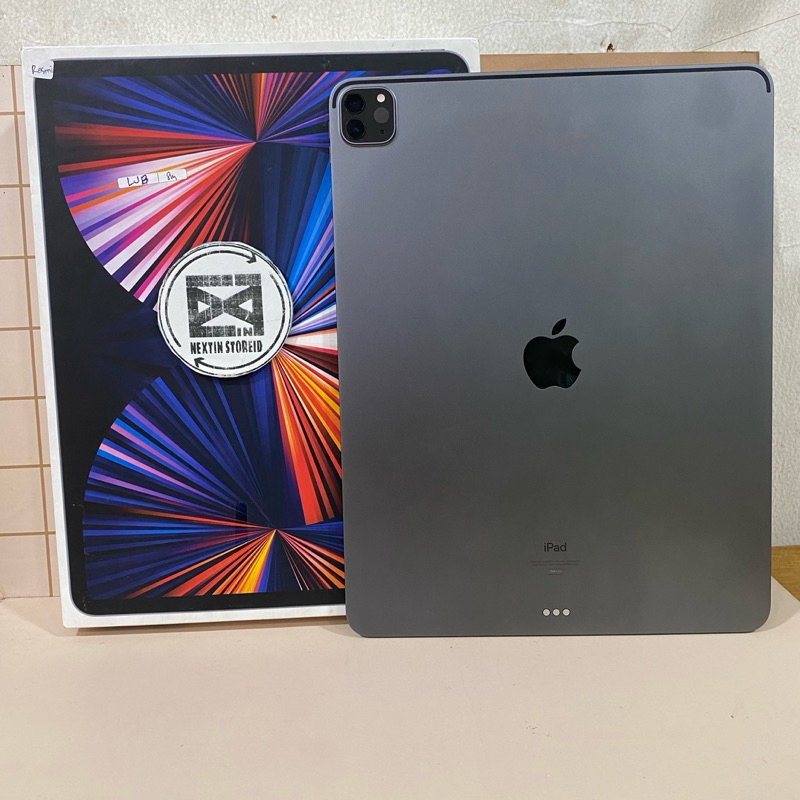 Jual IPAD PRO 12,9 INCH WIFI 128GB (GEN 5,2021) RESMI IBOX SECOND ...