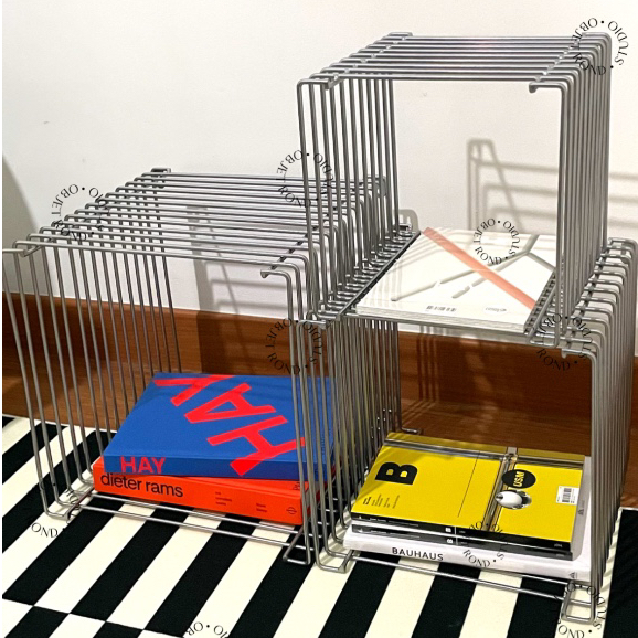 Jual [objet rond] wire cube rack | rak display besi kecil aesthetic ...