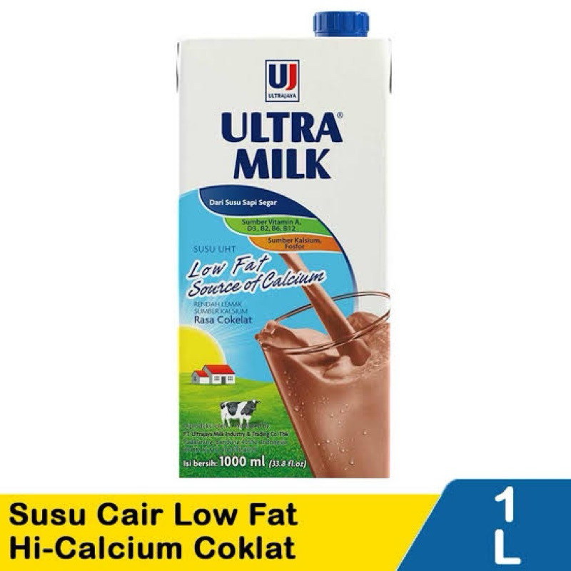 Jual Susu Ultra Low Fat rasa Coklat 1 Liter | Shopee Indonesia