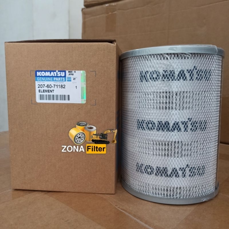 Jual Filter Hydraulic 207-60-71182 Komatsu Filter hidrolik Komatsu ...