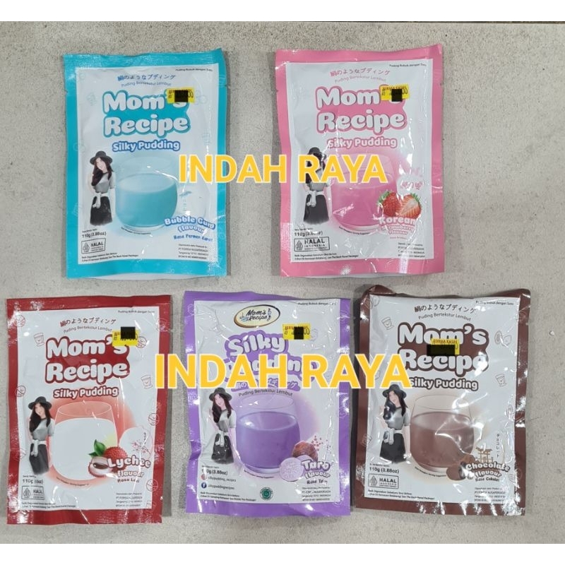 Jual MOM'S RECIPE SILKY PUDDING varian RASA 110G | Shopee Indonesia