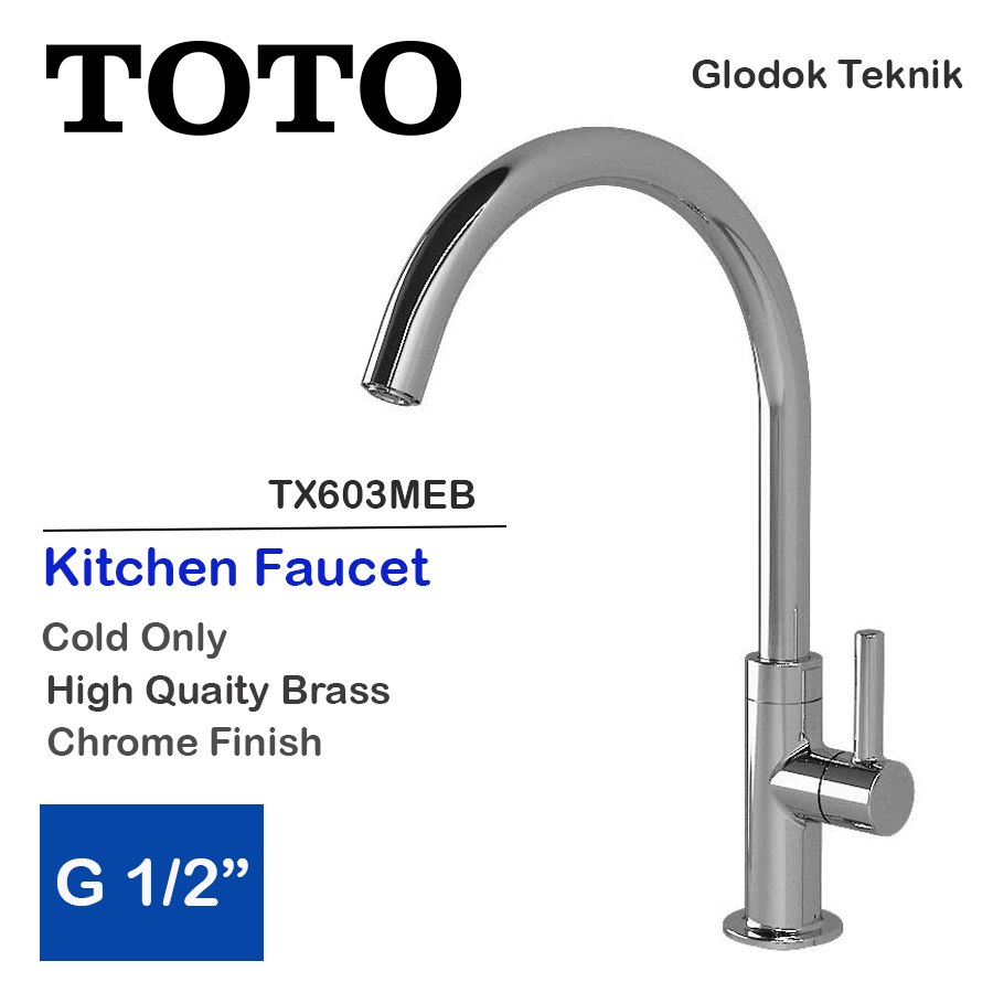 Jual Toto Kran Dapur - Kran angsa - kran cuci piring TX603MEB | Shopee ...