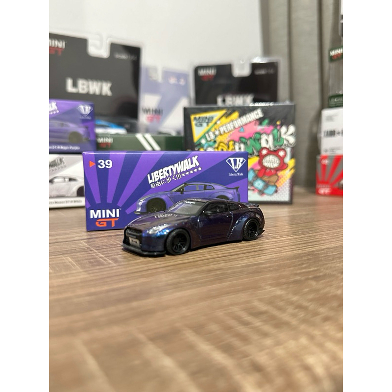 Jual Mini GT Nissan GTR LB Works GTR R35 Magic Purple Japan MiniGT ...