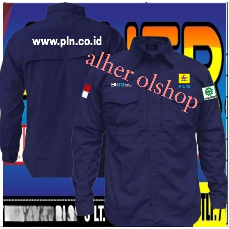 Jual Kemeja tactical PLN baju tactical PLN seragam tactical PLN pdl ...