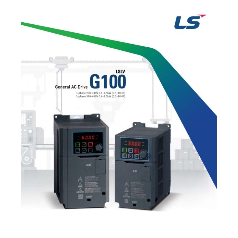 Jual Inverter LS type G100 LSLV0055G100-4EONN 5,5KW 7,5HP 380Volt 3 ...