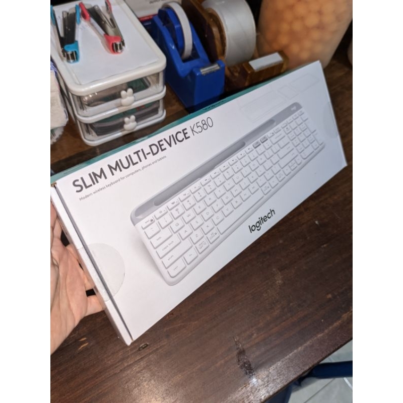 Jual KEYBOARD LOGITECH K580 WARNA PUTIH | Shopee Indonesia