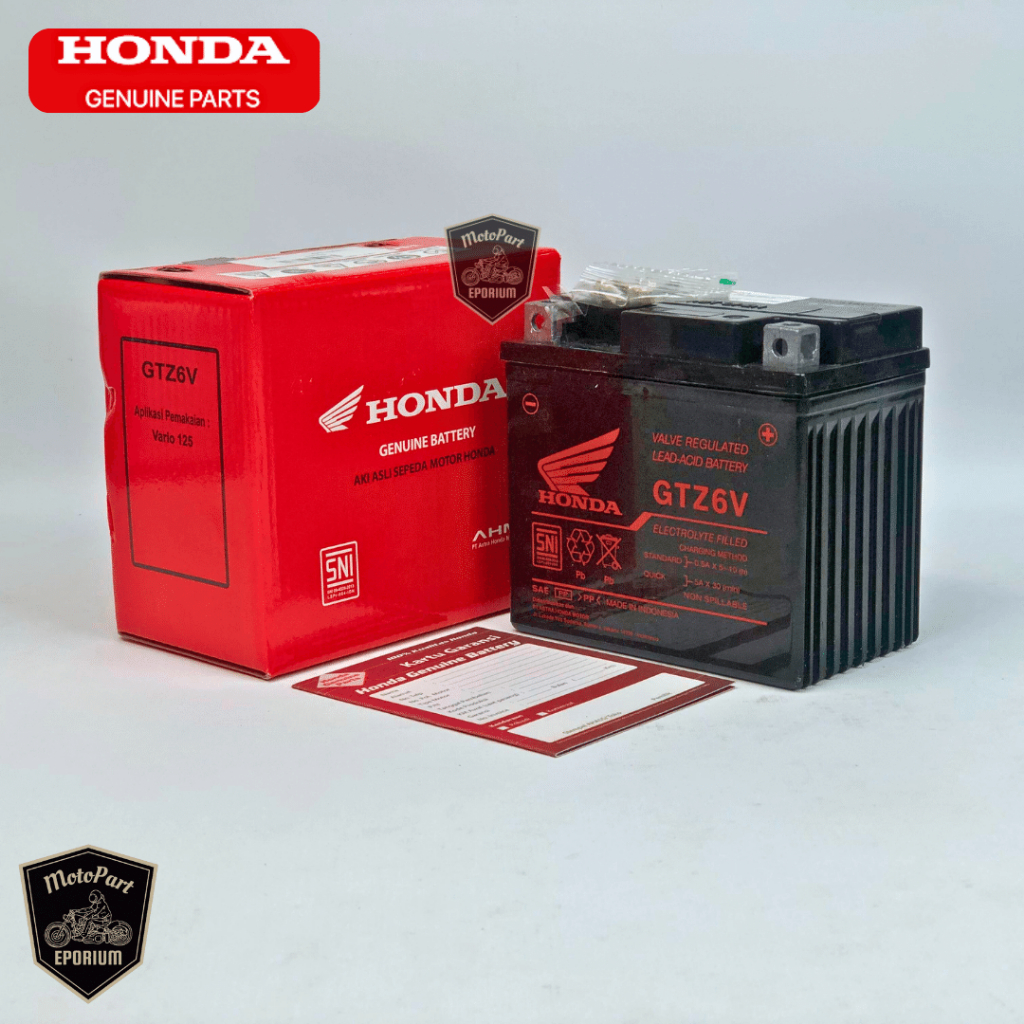 Jual HONDA-ACCU MOTOR GTZ6V | BATTERAI AKI MOTOR GTZ6V Honda BeAT ...