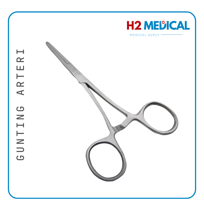 Jual Arteri Klem Pean Lurus 14cm Rochester Pean Forceps 14 cm Straight ...