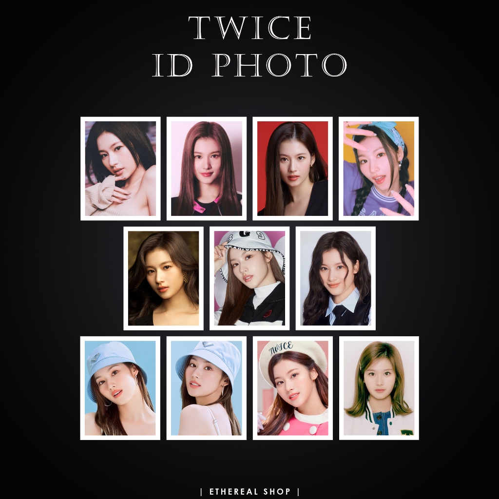 Jual ID PHOTO TWICE PAS FOTO TWICE PHOTOCARD TWICE | Shopee Indonesia