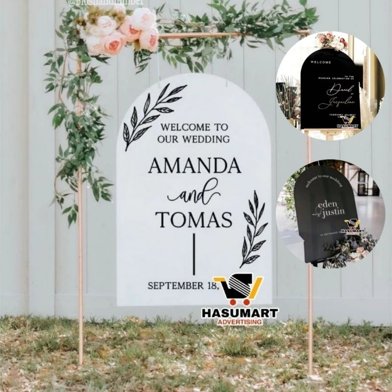 Jual Akrilik Kubah 60×40cm / Akrilik Dome / Akrilik Sign Polosan ...