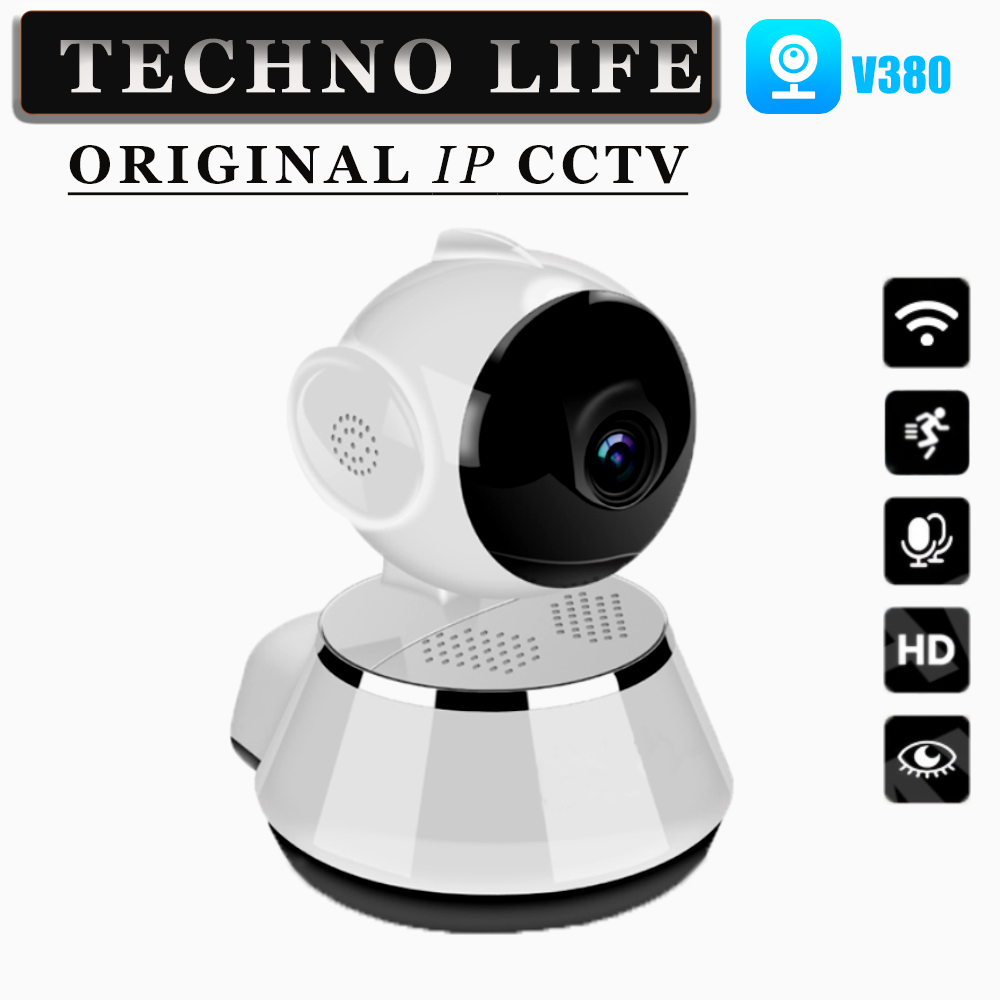 Jual Techno Life CCTV Wifi Ip Kamera V380 Pro 1080p Q6 5MP Smart Ip ...