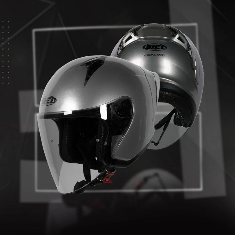 Jual HELM SHELL EQUALIZER SOLID FULL WARNA ORIGINAL PRODUK | Shopee ...