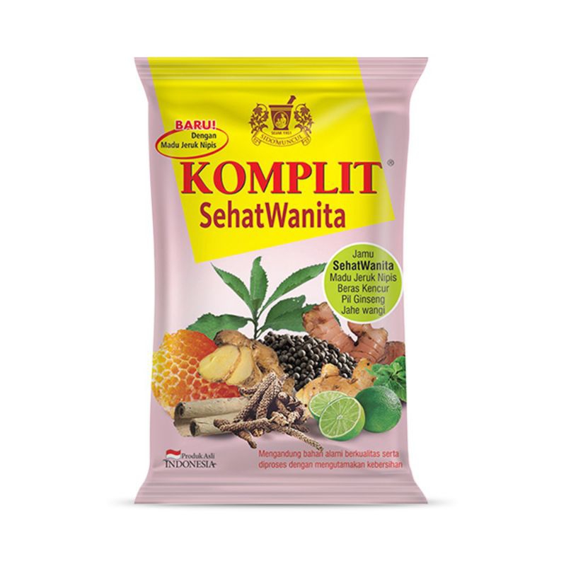 Jual 10's Jamu Komplit Sehat Wanita Jeruk Nipis Sidomuncul | Shopee ...