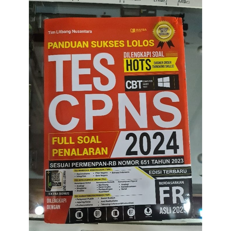 Jual BUKU CPNS TERBARU DAN TERUPDATE 2024-2025 SESUAI FR | Shopee Indonesia