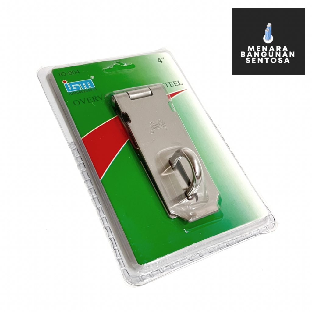 Jual Overval Stainless IGM 4" Inch Tebal - Overpal Grendel Gerendel ...