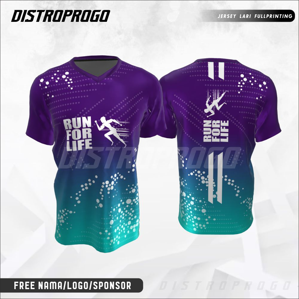 Jual Jersey Kaos Baju Olahraga Lari Run For Life 24 Pelari Gabut ...