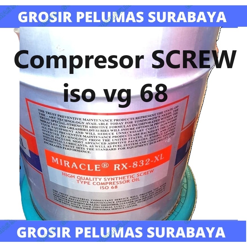 Jual Original Oli JEPANG Compressor screw rotary oil - TRUST miracle ...