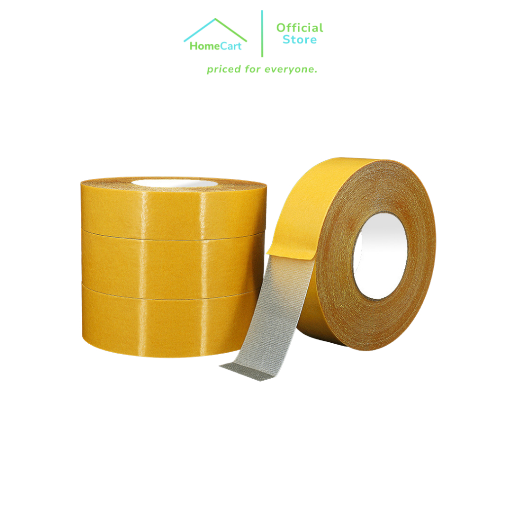 Jual Homecart Double Tape Lakban Kain Mesh Dua Sisi Super Kuat lengket ...