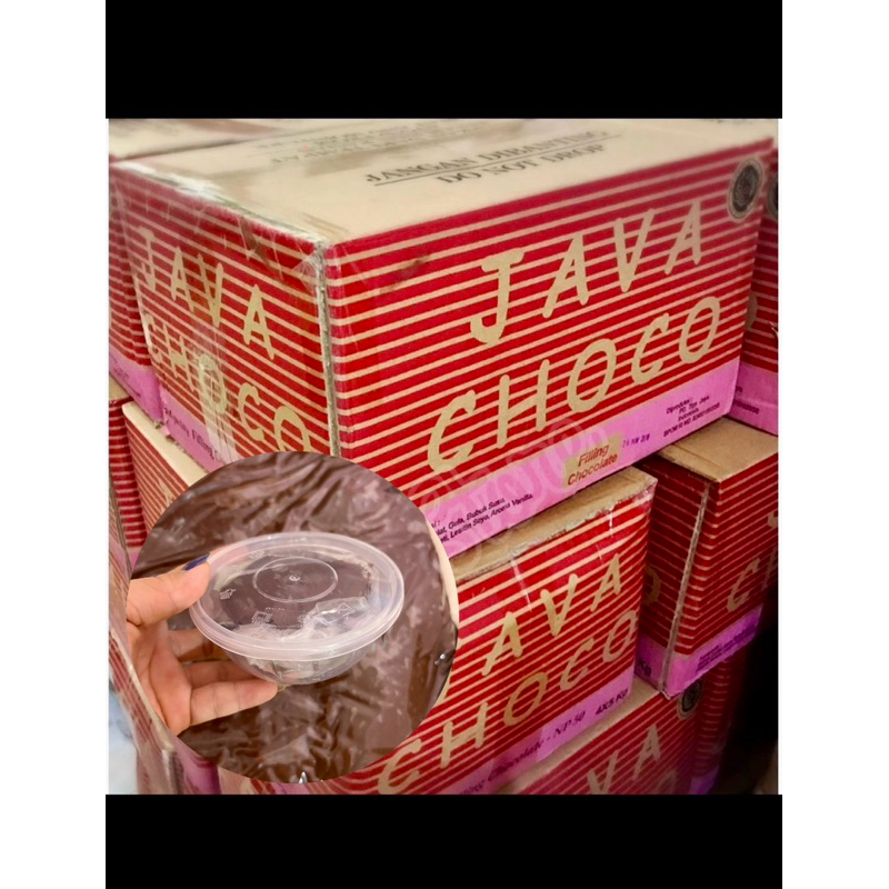 Jual selai coklat choco java repack 125gr | Shopee Indonesia