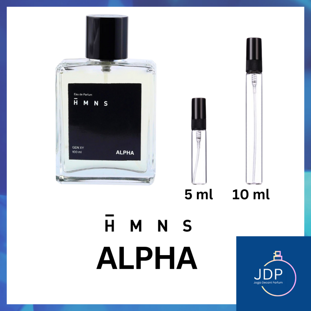 Jual Decant Parfum HMNS ALPHA EDP 5 ml 10 ml Share in Jar Tester ...