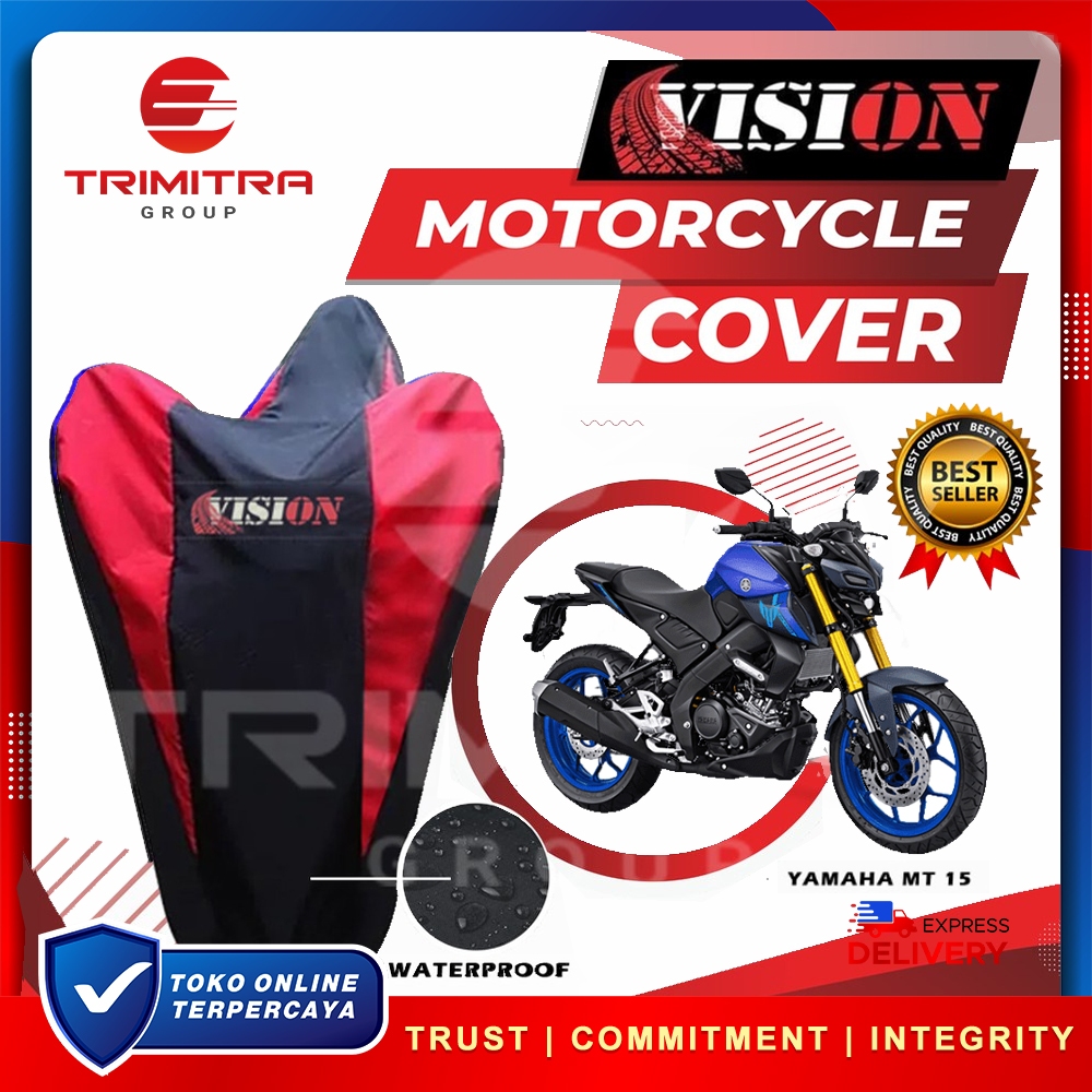 Jual Sarung Motor Vision Yamaha MT15 / Penutup Pelindung Body Cover ...
